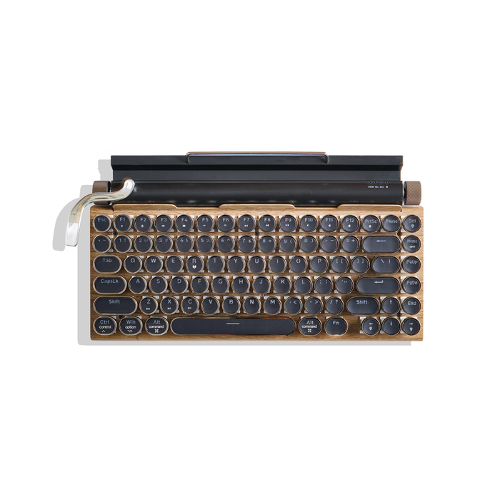 TW1867 Retro typewriter keyboard wood