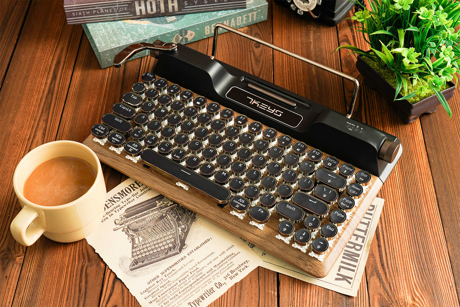 TW1868 Retro Typewriter Keyboard
