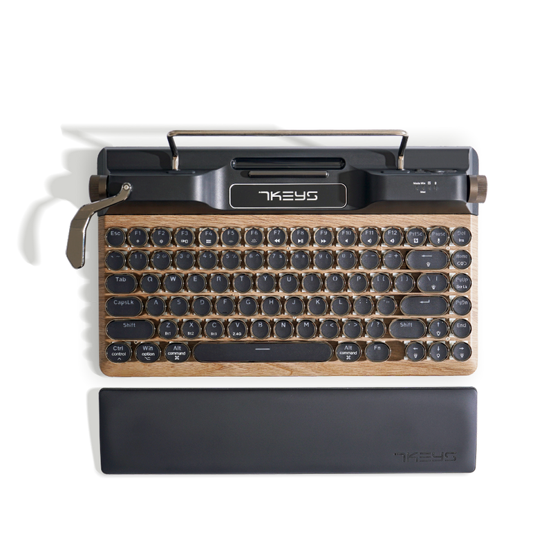 7KEYS® Retro Typewriter Keyboard