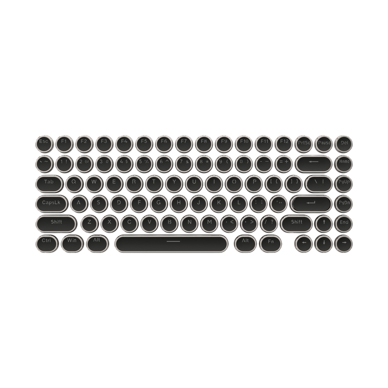 83-Key Round Keycaps